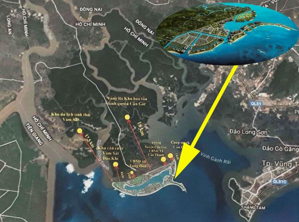 Thông Tin Vinhomes Cần Giờ Dự Án Lấn Biển Cần Giờ 2.800 Ha